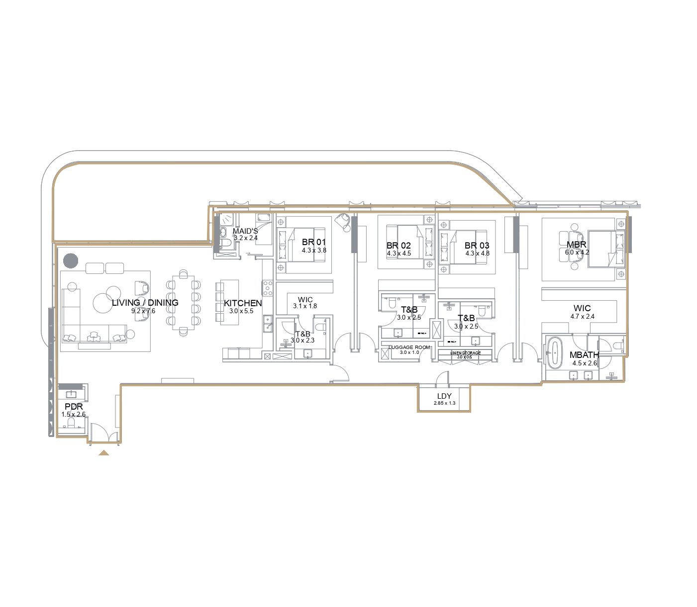 Towers Floor Plans Serenia Living